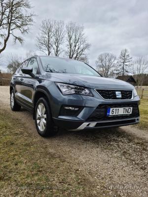 Grey SEAT Ateca 2018 in Tallinn, with an engine capacity of 1.40 L and mileage of 149 thousand km for 14700 €, photo  on AUTOMOTO.COM.LV