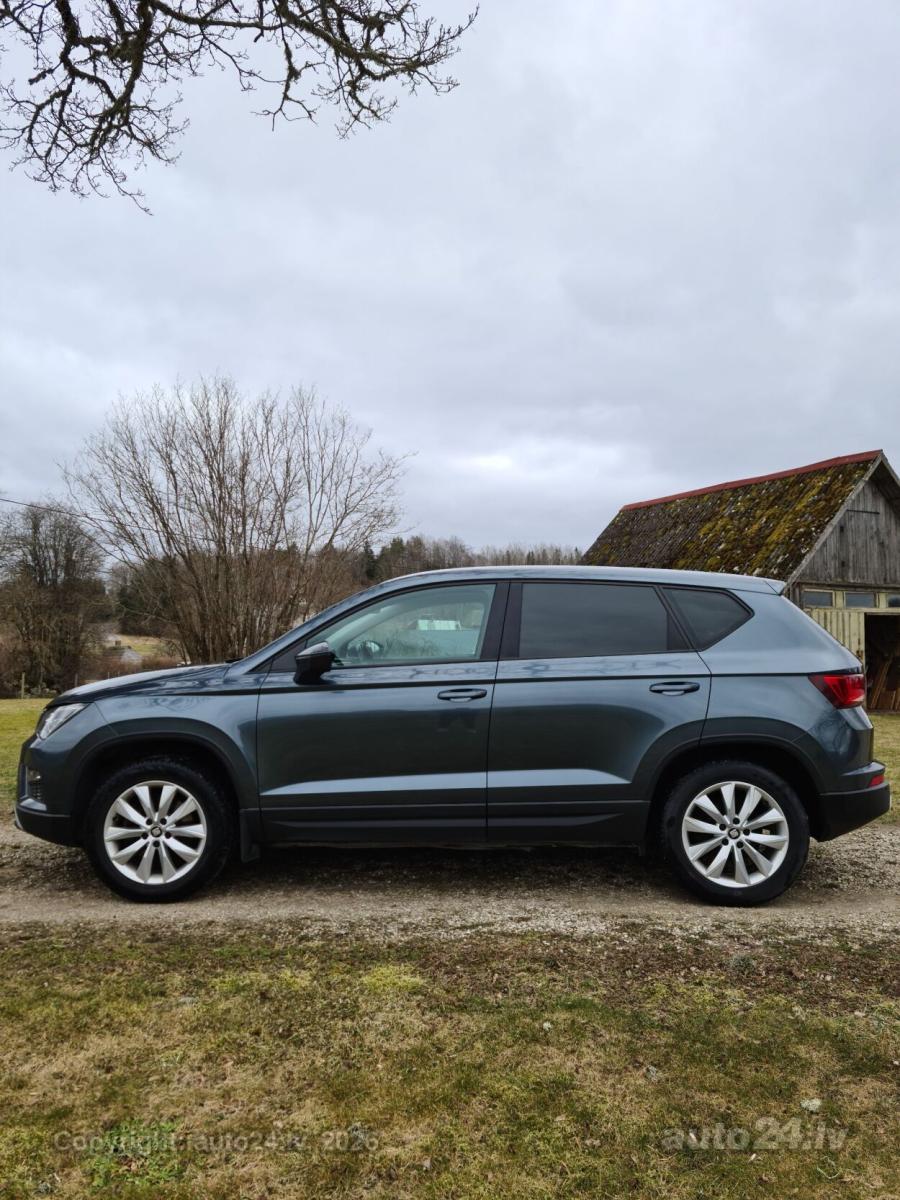 Grey SEAT Ateca 2018 in Tallinn, with an engine capacity of 1.40 L and mileage of 149 thousand km for 14700 €, photo 4 on AUTOMOTO.COM.LV