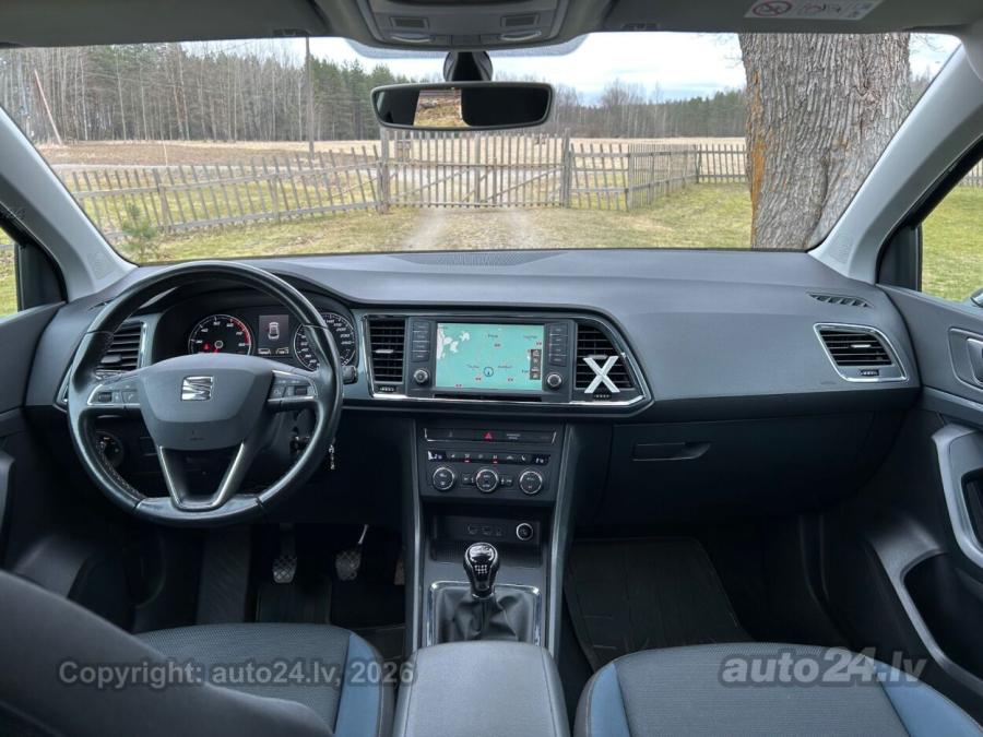 Grey SEAT Ateca 2018 in Tallinn, with an engine capacity of 1.40 L and mileage of 149 thousand km for 14700 €, photo 10 on AUTOMOTO.COM.LV
