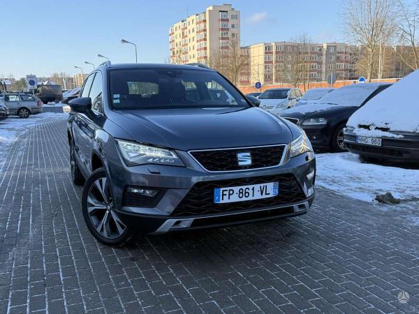 Серый Сеат Ateca 2020 в Паневежис, объемом двигателя 2.00 л и пробегом 180 тыс. км за 15590 €, фото 4 на AUTOMOTO.COM.LV