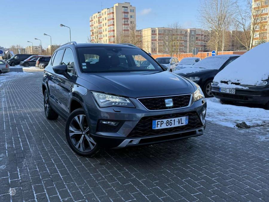 Серый Сеат Ateca 2020 в Паневежис, объемом двигателя 2.00 л и пробегом 180 тыс. км за 15590 €, фото 6 на AUTOMOTO.COM.LV