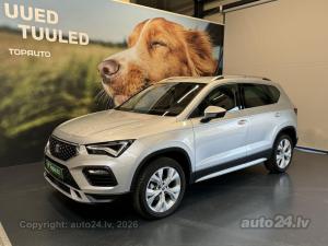 Pelēks SEAT Ateca 2024 Tallina, ar dzinēja tilpumu 1.50 L un nobraukumu 3 tūkst. km par 34900 €, foto  vietnē AUTOMOTO.COM.LV
