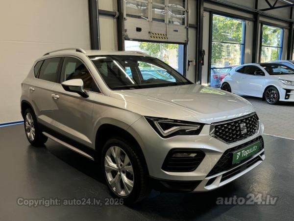Pelēks SEAT Ateca 2024 Tallina, ar dzinēja tilpumu 1.50 L un nobraukumu 3 tūkst. km par 34900 €, foto 2 vietnē AUTOMOTO.COM.LV
