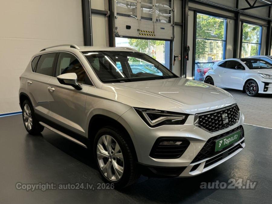 Grey SEAT Ateca 2024 in Tallinn, with an engine capacity of 1.50 L and mileage of 3 thousand km for 34900 €, photo 2 on AUTOMOTO.COM.LV