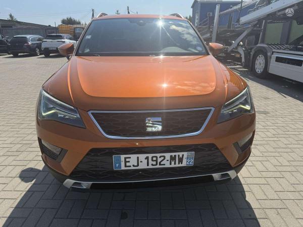 Orange SEAT Ateca 2017 in Taurage, with an engine capacity of 1.40 L and mileage of 203 thousand km for 11900 €, photo 2 on AUTOMOTO.COM.LV