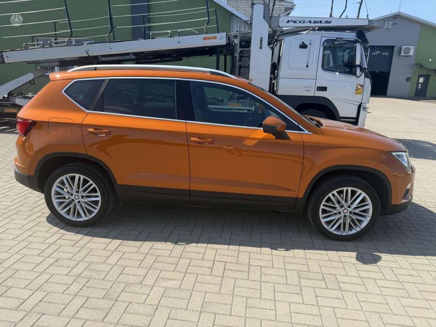 Oranžs SEAT Ateca 2017 Tauragė, ar dzinēja tilpumu 1.40 L un nobraukumu 203 tūkst. km par 11900 €, foto 5 vietnē AUTOMOTO.COM.LV
