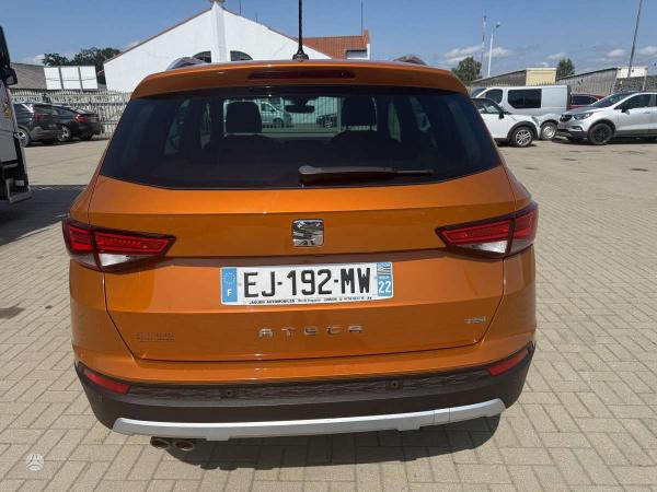 Orange SEAT Ateca 2017 in Taurage, with an engine capacity of 1.40 L and mileage of 203 thousand km for 11900 €, photo 6 on AUTOMOTO.COM.LV