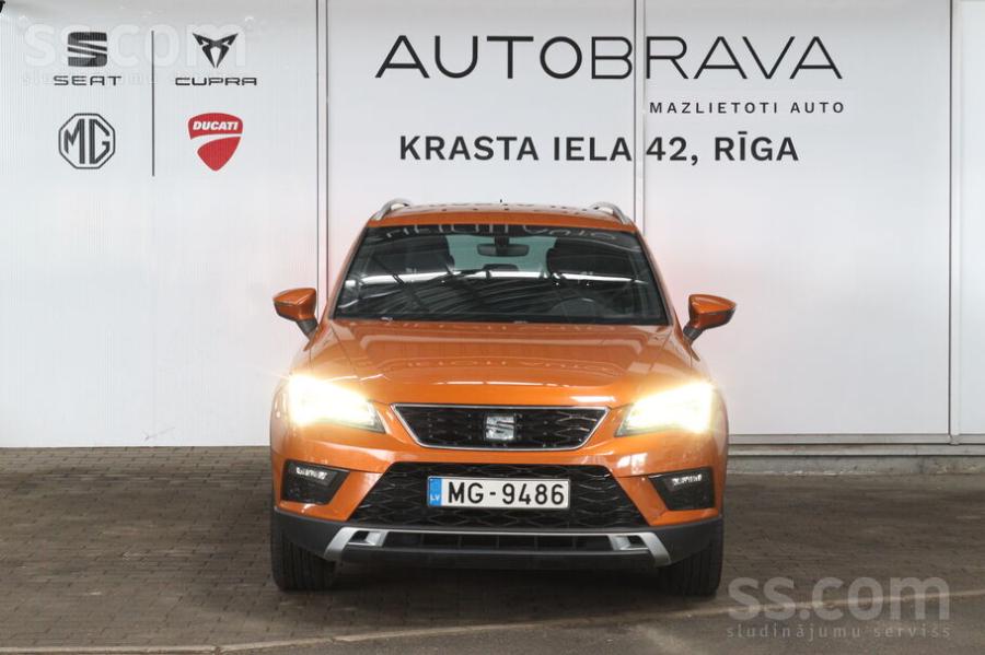 Oranžs SEAT Ateca 2019 Rīga, ar dzinēja tilpumu 1.50 L un nobraukumu 96 tūkst. km par 17490 €, foto 3 vietnē AUTOMOTO.COM.LV