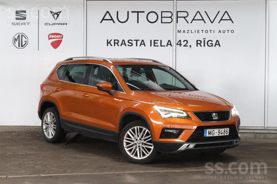 Oranžs SEAT Ateca 2019 Rīga, ar dzinēja tilpumu 1.50 L un nobraukumu 96 tūkst. km par 17490 €, foto 4 vietnē AUTOMOTO.COM.LV
