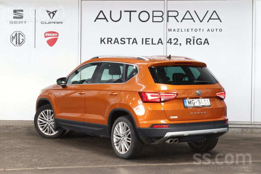 Oranžs SEAT Ateca 2019 Rīga, ar dzinēja tilpumu 1.50 L un nobraukumu 96 tūkst. km par 17490 €, foto 9 vietnē AUTOMOTO.COM.LV