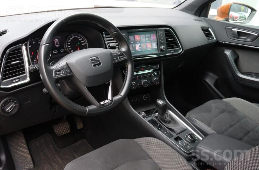 Oranžs SEAT Ateca 2019 Rīga, ar dzinēja tilpumu 1.50 L un nobraukumu 96 tūkst. km par 17490 €, foto 10 vietnē AUTOMOTO.COM.LV