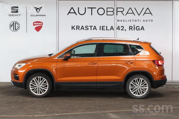 Оранжевый Сеат Ateca 2019 в Рига, объемом двигателя 1.50 л и пробегом 96 тыс. км за 17490 €, фото 4 на AUTOMOTO.COM.LV