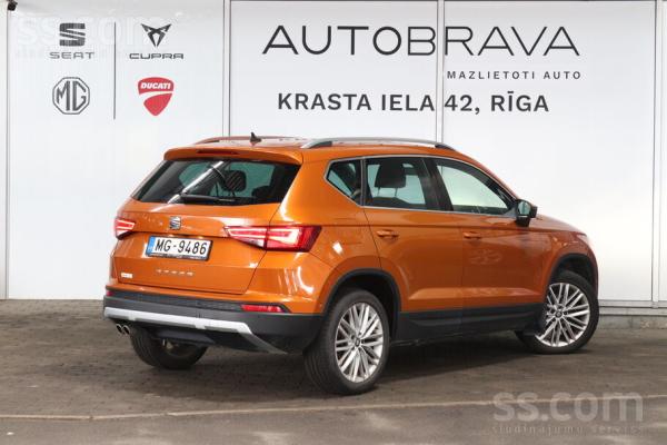 Оранжевый Сеат Ateca 2019 в Рига, объемом двигателя 1.50 л и пробегом 96 тыс. км за 17490 €, фото 6 на AUTOMOTO.COM.LV
