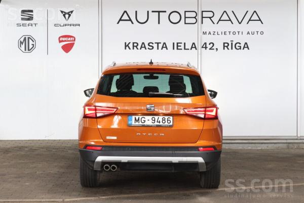 Оранжевый Сеат Ateca 2019 в Рига, объемом двигателя 1.50 л и пробегом 96 тыс. км за 17490 €, фото 7 на AUTOMOTO.COM.LV