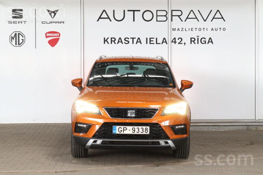 Oranžs SEAT Ateca 2019 Rīga, ar dzinēja tilpumu 2.00 L un nobraukumu 80 tūkst. km par 19990 €, foto 3 vietnē AUTOMOTO.COM.LV