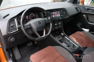 Oranžs SEAT Ateca 2019 Rīga, ar dzinēja tilpumu 2.00 L un nobraukumu 80 tūkst. km par 19990 €, foto 10 vietnē AUTOMOTO.COM.LV