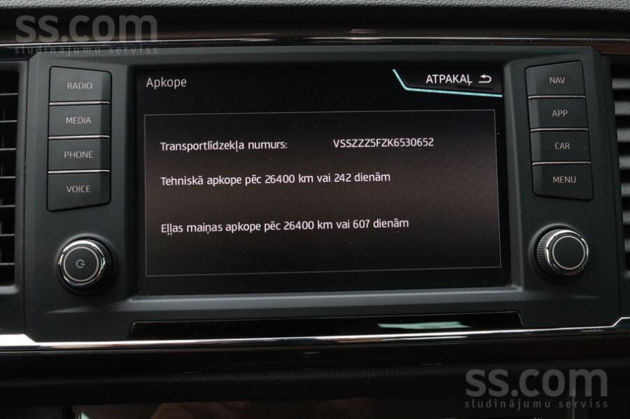 Oranžs SEAT Ateca 2019 Rīga, ar dzinēja tilpumu 2.00 L un nobraukumu 80 tūkst. km par 19990 €, foto 19 vietnē AUTOMOTO.COM.LV