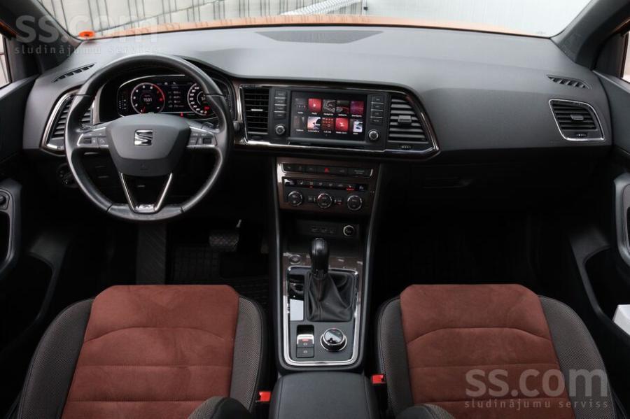 Oranžs SEAT Ateca 2019 Rīga, ar dzinēja tilpumu 2.00 L un nobraukumu 80 tūkst. km par 19990 €, foto 27 vietnē AUTOMOTO.COM.LV