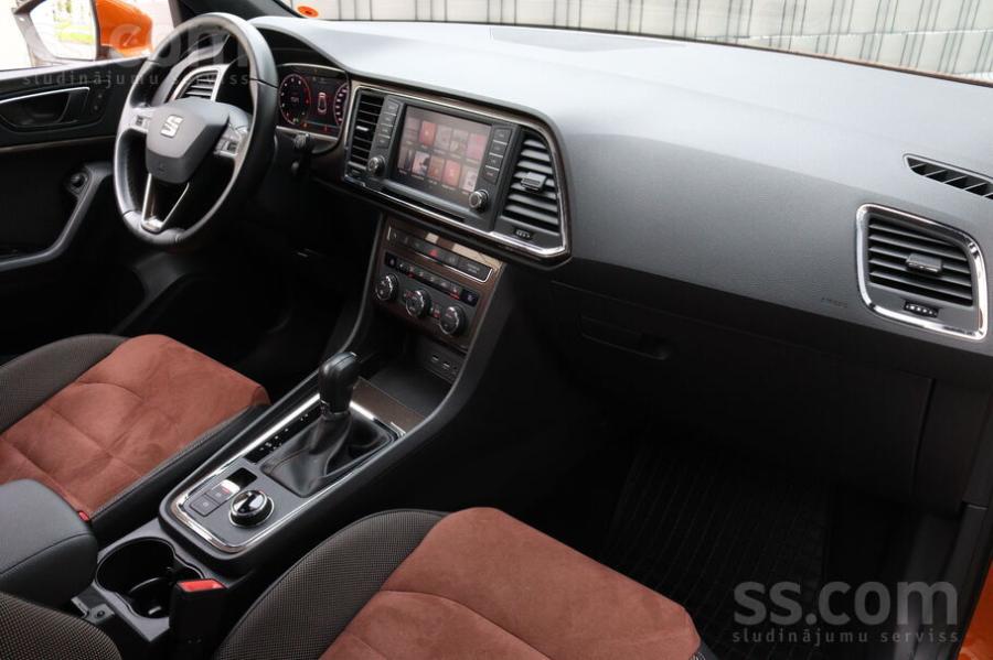 Oranžs SEAT Ateca 2019 Rīga, ar dzinēja tilpumu 2.00 L un nobraukumu 80 tūkst. km par 19990 €, foto 29 vietnē AUTOMOTO.COM.LV