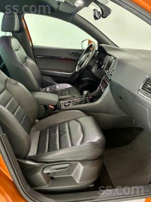 Orange SEAT Ateca 2020 in Riga, with an engine capacity of 1.50 L and mileage of 134 thousand km for 16990 €, photo 17 on AUTOMOTO.COM.LV