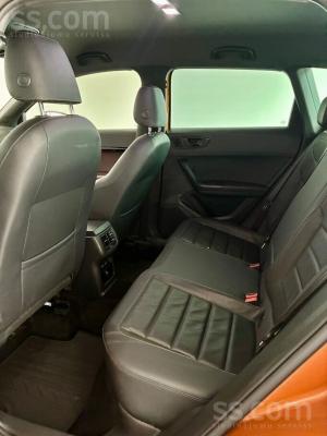 Orange SEAT Ateca 2020 in Riga, with an engine capacity of 1.50 L and mileage of 134 thousand km for 16990 €, photo 18 on AUTOMOTO.COM.LV