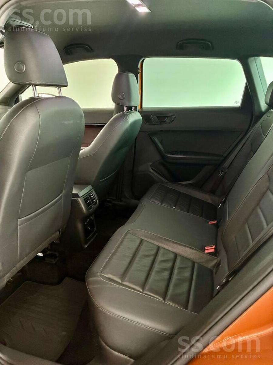 Orange SEAT Ateca 2020 in Riga, with an engine capacity of 1.50 L and mileage of 134 thousand km for 16990 €, photo 18 on AUTOMOTO.COM.LV