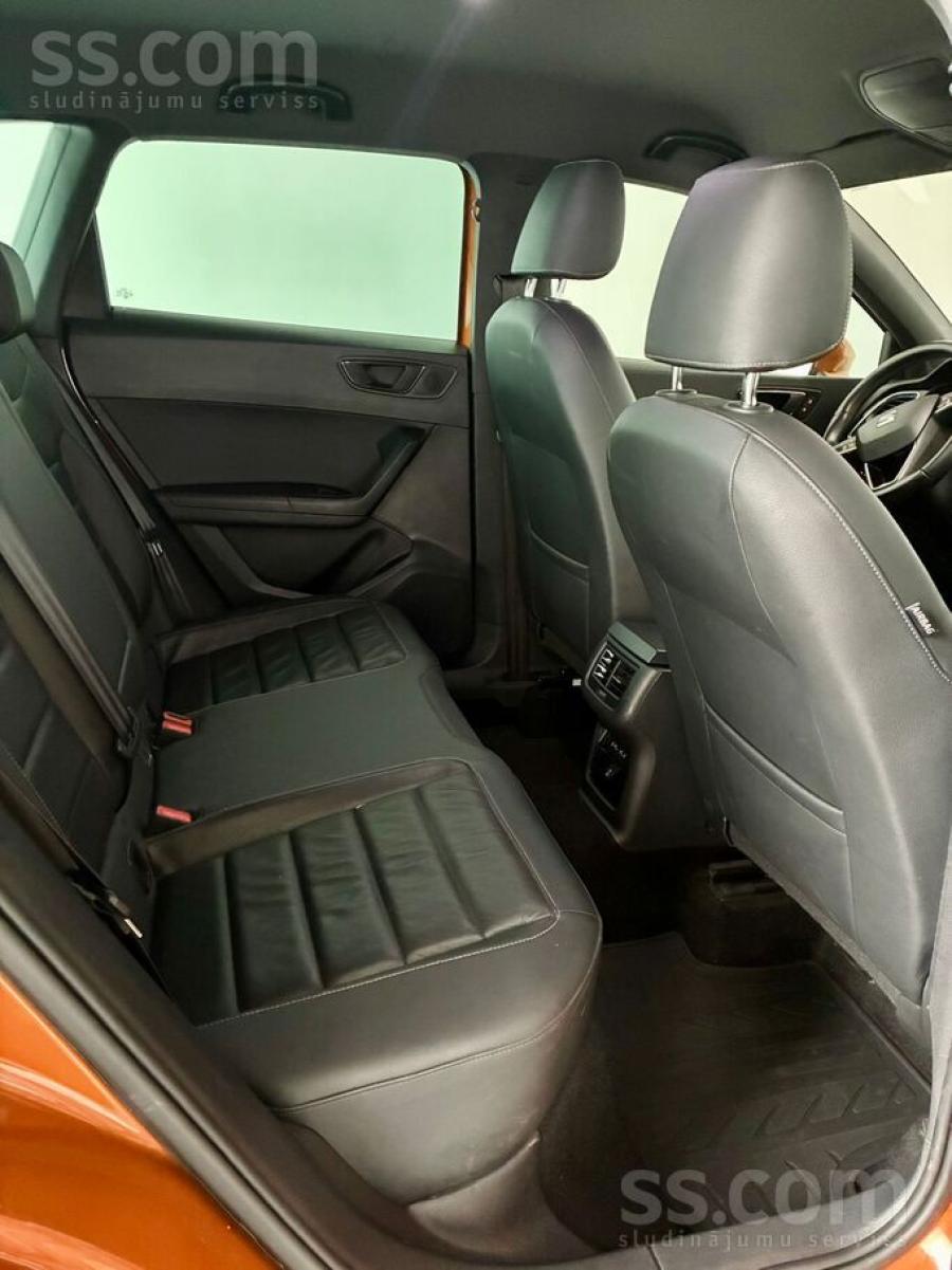 Orange SEAT Ateca 2020 in Riga, with an engine capacity of 1.50 L and mileage of 134 thousand km for 16990 €, photo 19 on AUTOMOTO.COM.LV