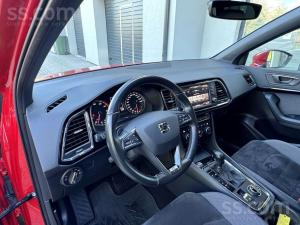 Red SEAT Ateca 2018 in Riga, with an engine capacity of 1.40 L and mileage of 202 thousand km for 13800 €, photo 20 on AUTOMOTO.COM.LV