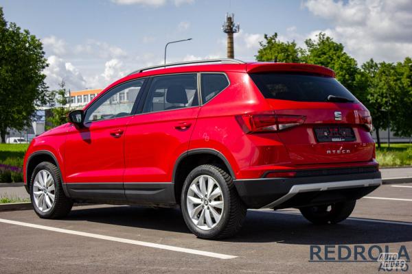Red SEAT Ateca 2019 in Kaunas, with an engine capacity of 1.50 L and mileage of 202 thousand km for 14600 €, photo 6 on AUTOMOTO.COM.LV