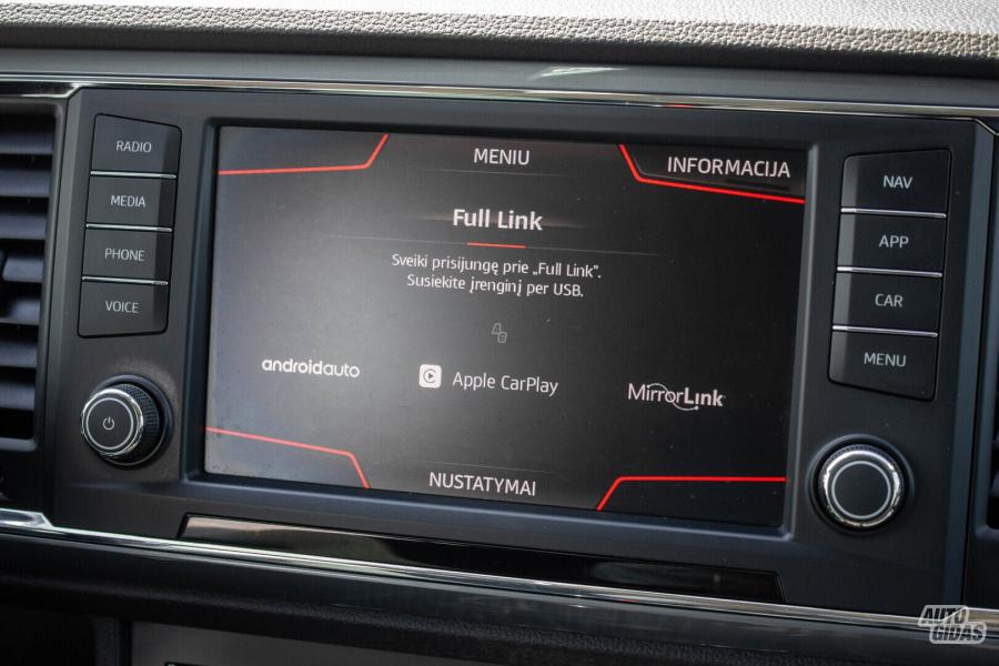 Red SEAT Ateca 2019 in Kaunas, with an engine capacity of 1.50 L and mileage of 202 thousand km for 14600 €, photo 16 on AUTOMOTO.COM.LV