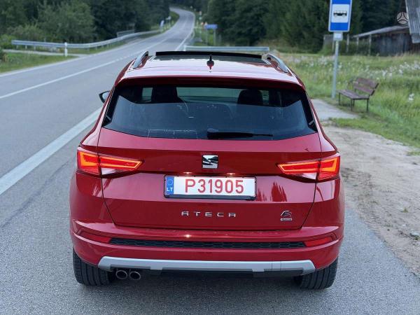 Red SEAT Ateca 2020 in Vilnius, with an engine capacity of 1.97 L and mileage of 200 thousand km for 18499 €, photo 5 on AUTOMOTO.COM.LV