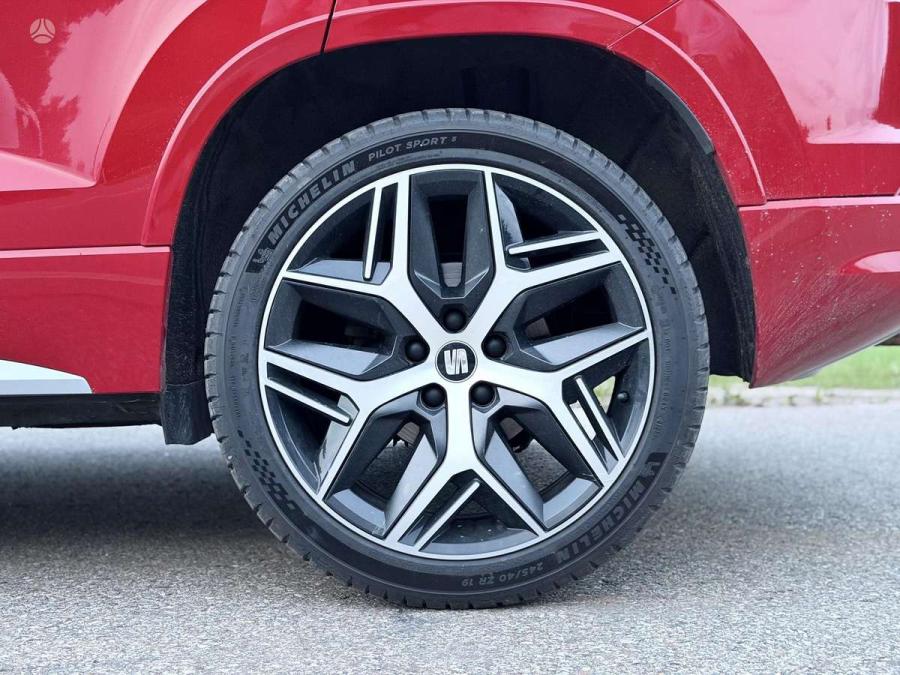 Red SEAT Ateca 2020 in Vilnius, with an engine capacity of 1.97 L and mileage of 200 thousand km for 18499 €, photo 17 on AUTOMOTO.COM.LV