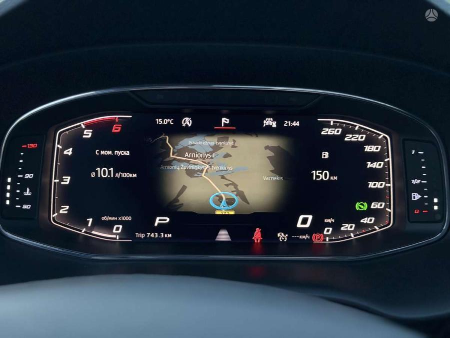 Red SEAT Ateca 2020 in Vilnius, with an engine capacity of 1.97 L and mileage of 200 thousand km for 18499 €, photo 22 on AUTOMOTO.COM.LV