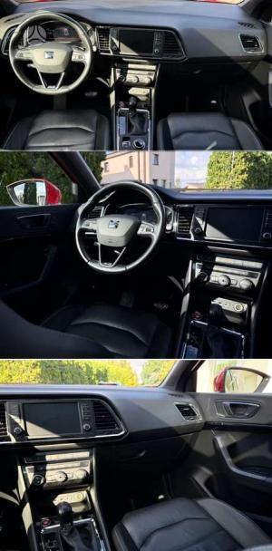Sarkans SEAT Ateca 2020 Kauņa, ar dzinēja tilpumu 1.97 L un nobraukumu 185 tūkst. km par 15700 €, foto 3 vietnē AUTOMOTO.COM.LV