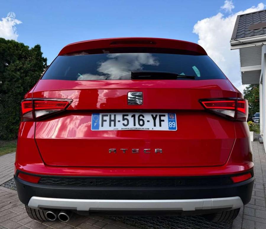 Sarkans SEAT Ateca 2020 Kauņa, ar dzinēja tilpumu 1.97 L un nobraukumu 185 tūkst. km par 15700 €, foto 7 vietnē AUTOMOTO.COM.LV