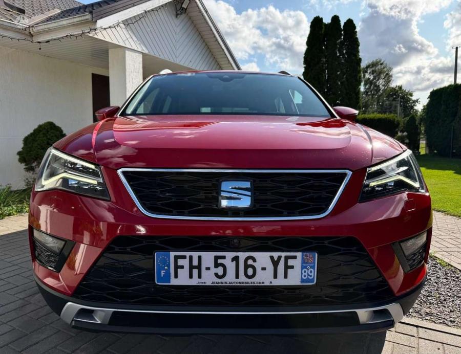 Sarkans SEAT Ateca 2020 Kauņa, ar dzinēja tilpumu 1.97 L un nobraukumu 185 tūkst. km par 15700 €, foto 16 vietnē AUTOMOTO.COM.LV