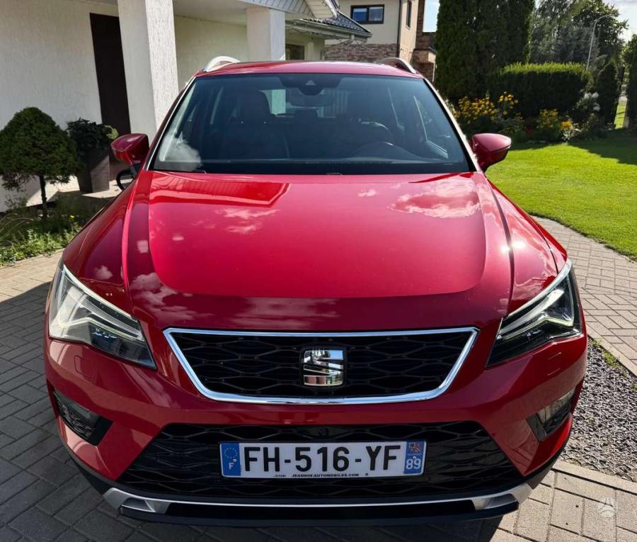 Sarkans SEAT Ateca 2020 Kauņa, ar dzinēja tilpumu 1.97 L un nobraukumu 185 tūkst. km par 15700 €, foto 22 vietnē AUTOMOTO.COM.LV