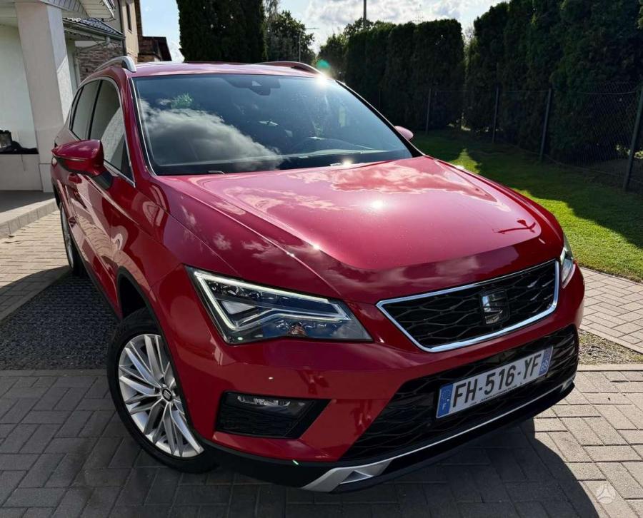 Sarkans SEAT Ateca 2020 Kauņa, ar dzinēja tilpumu 1.97 L un nobraukumu 185 tūkst. km par 15700 €, foto 24 vietnē AUTOMOTO.COM.LV