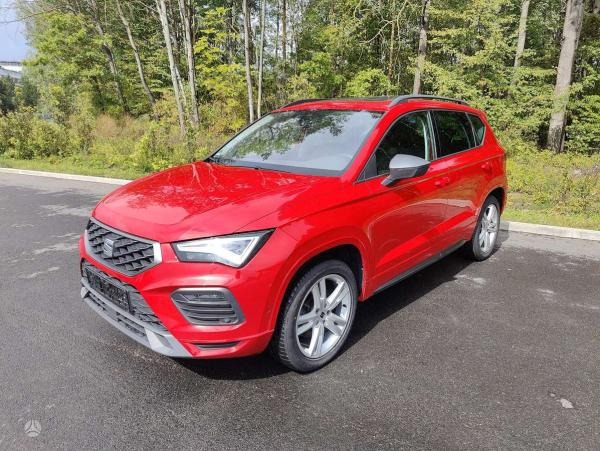 Красный Сеат Ateca 2021 в Каунас, объемом двигателя 1.97 л и пробегом 172 тыс. км за 17500 €, фото 1 на AUTOMOTO.COM.LV