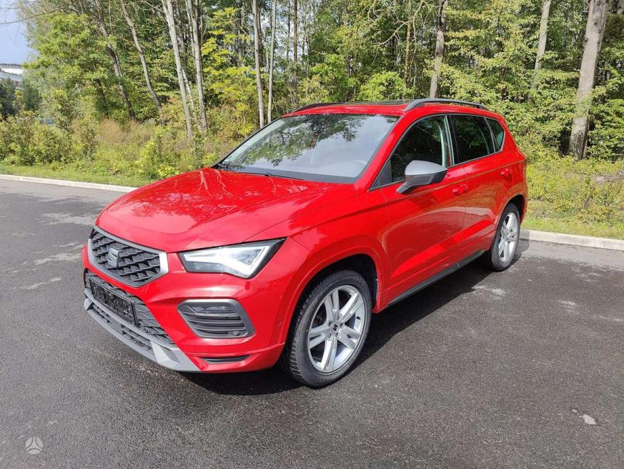 Красный Сеат Ateca 2021 в Каунас, объемом двигателя 1.97 л и пробегом 172 тыс. км за 17500 €, фото 1 на AUTOMOTO.COM.LV