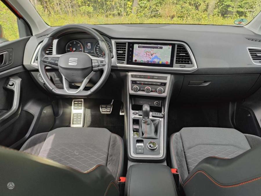 Красный Сеат Ateca 2021 в Каунас, объемом двигателя 1.97 л и пробегом 172 тыс. км за 17500 €, фото 7 на AUTOMOTO.COM.LV