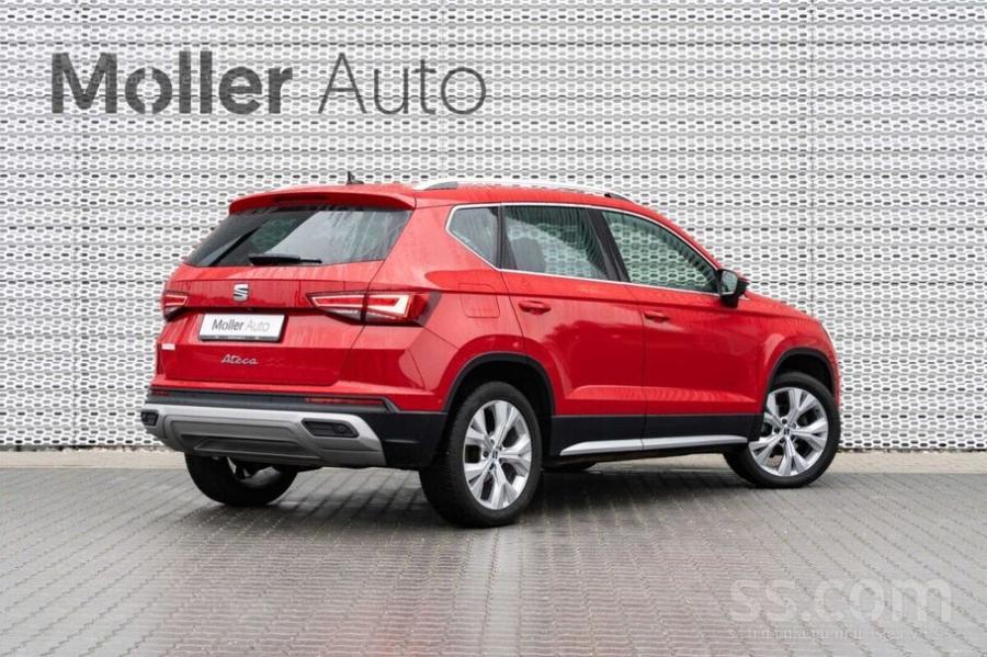 Красный Сеат Ateca 2022 в Рига, объемом двигателя 1.50 л и пробегом 63 тыс. км за 19550 €, фото 4 на AUTOMOTO.COM.LV