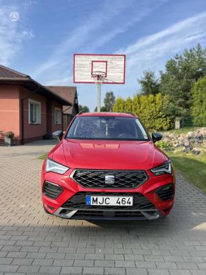 Красный Сеат Ateca 2022 в Электренай, объемом двигателя 1.50 л и пробегом 55 тыс. км за 23000 €, фото 3 на AUTOMOTO.COM.LV