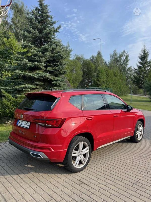 Sarkans SEAT Ateca 2022 Elektrėnai, ar dzinēja tilpumu 1.50 L un nobraukumu 55 tūkst. km par 23000 €, foto 3 vietnē AUTOMOTO.COM.LV