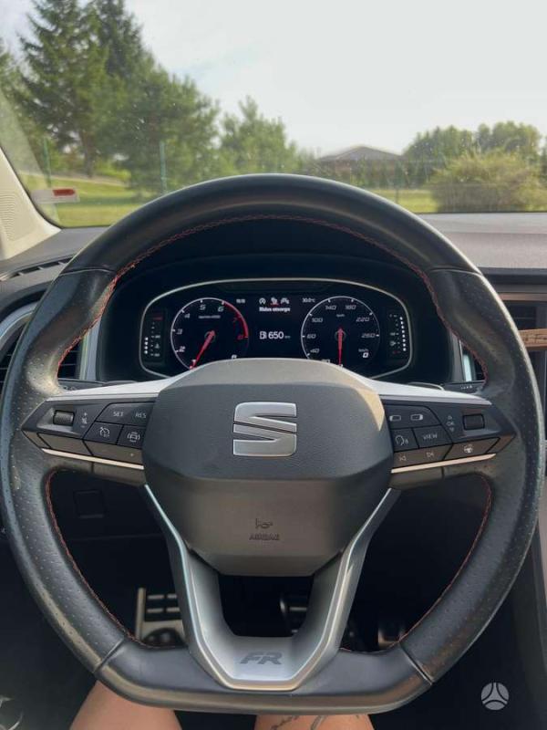 Sarkans SEAT Ateca 2022 Elektrėnai, ar dzinēja tilpumu 1.50 L un nobraukumu 55 tūkst. km par 23000 €, foto 10 vietnē AUTOMOTO.COM.LV