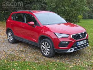 Red SEAT Ateca 2022 in Jelgava, with an engine capacity of 1.50 L and mileage of 48 thousand km for 19200 €, photo  on AUTOMOTO.COM.LV