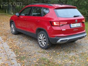 Красный Сеат Ateca 2022 в Елгава, объемом двигателя 1.50 л и пробегом 48 тыс. км за 19200 €, фото 4 на AUTOMOTO.COM.LV