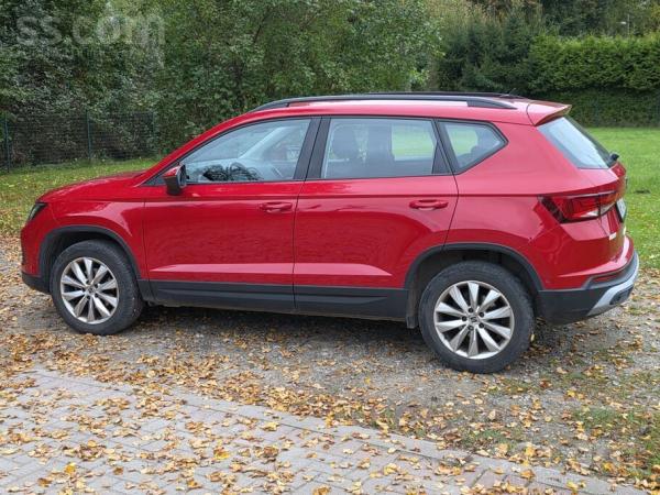 Red SEAT Ateca 2022 in Jelgava, with an engine capacity of 1.50 L and mileage of 48 thousand km for 19200 €, photo 7 on AUTOMOTO.COM.LV