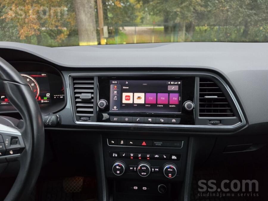 Красный Сеат Ateca 2022 в Елгава, объемом двигателя 1.50 л и пробегом 48 тыс. км за 19200 €, фото 14 на AUTOMOTO.COM.LV