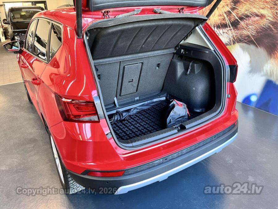 Red SEAT Ateca 2019 in Tallinn, with an engine capacity of 1.60 L and mileage of 122 thousand km for 17800 €, photo 4 on AUTOMOTO.COM.LV